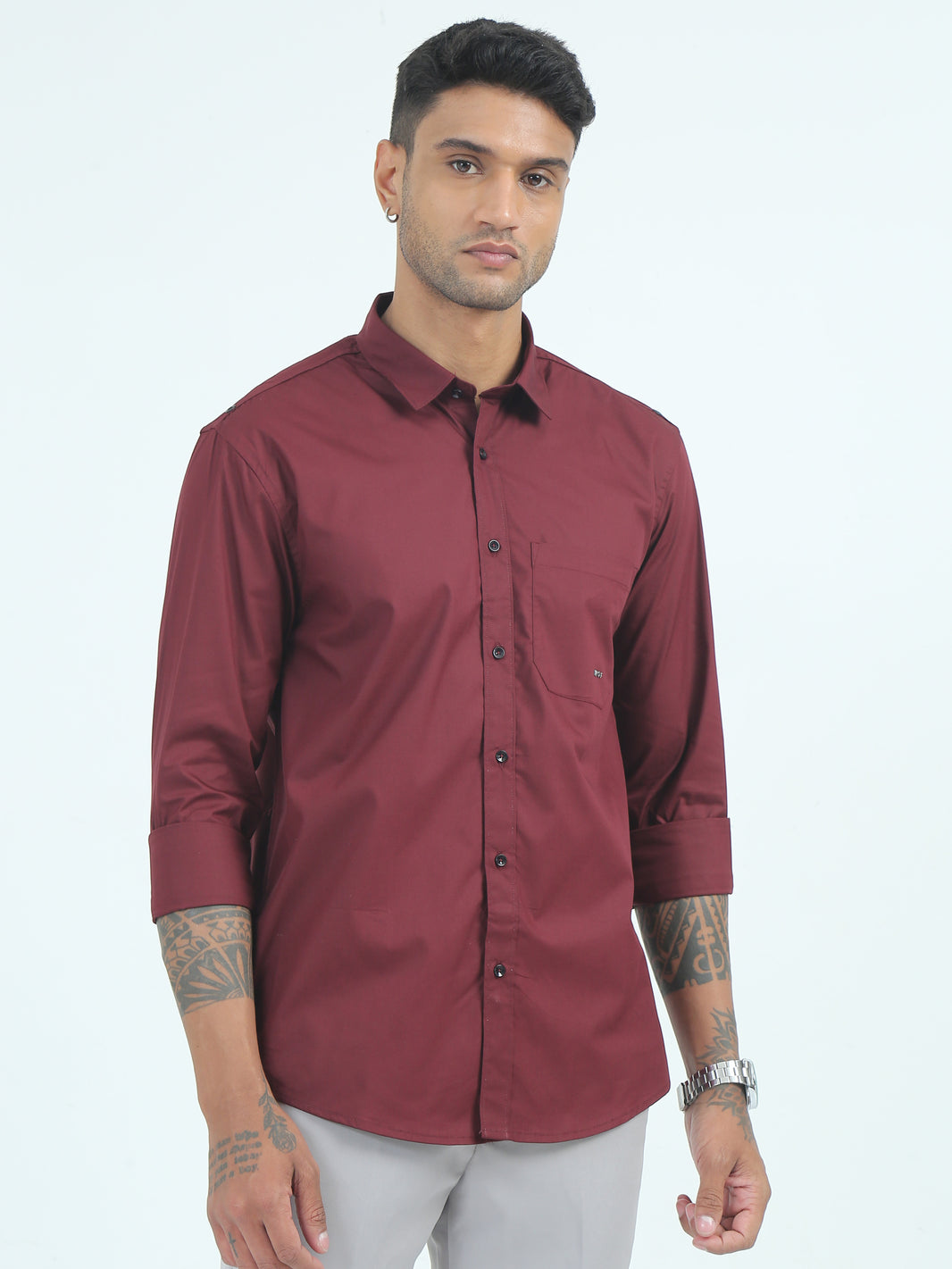 Mens Solid Shirts: Great Offer On Plain Shirts For Men