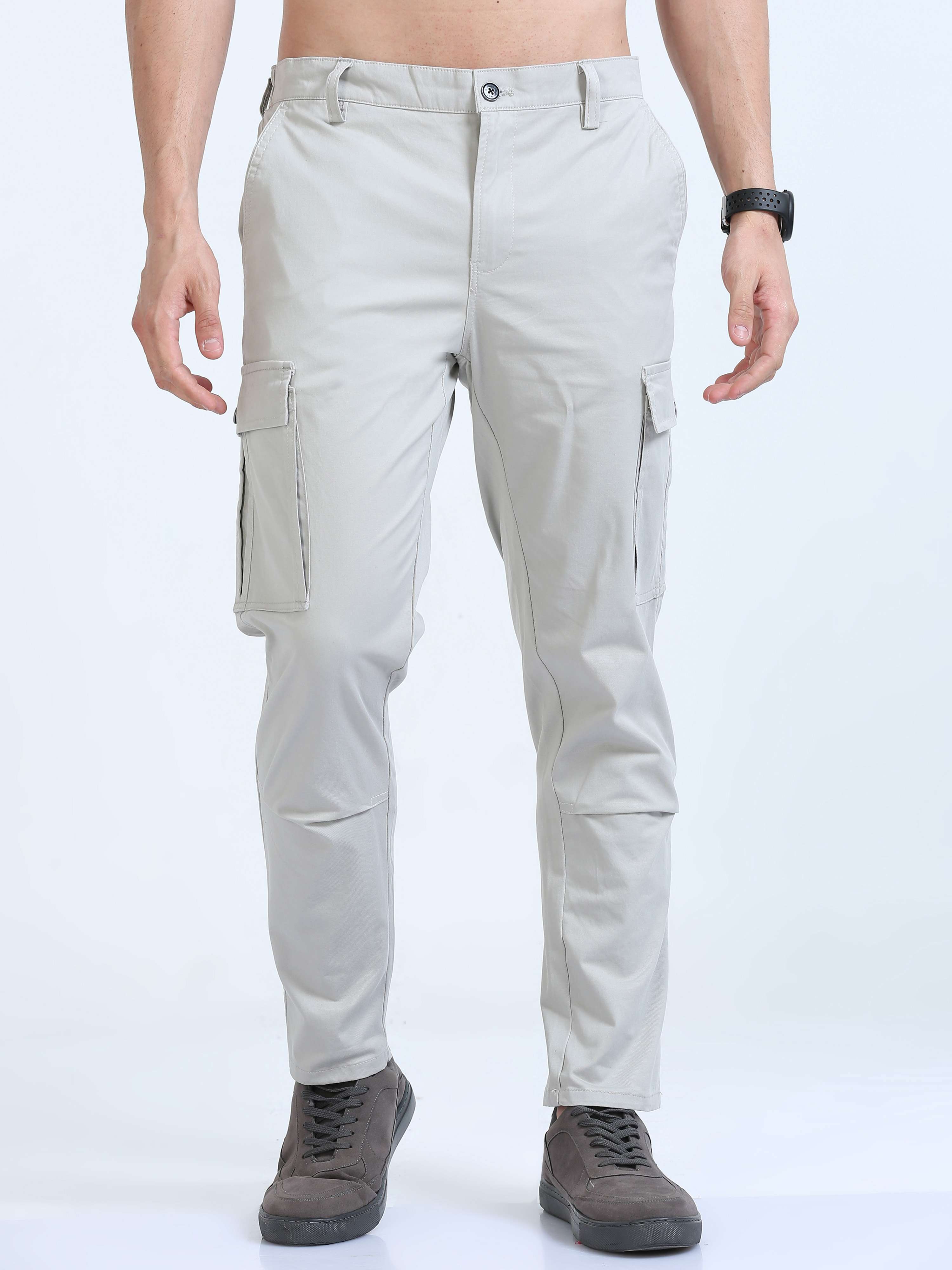 Buy ASH Slim Fit Cargo Pants for Men Online at Great Price