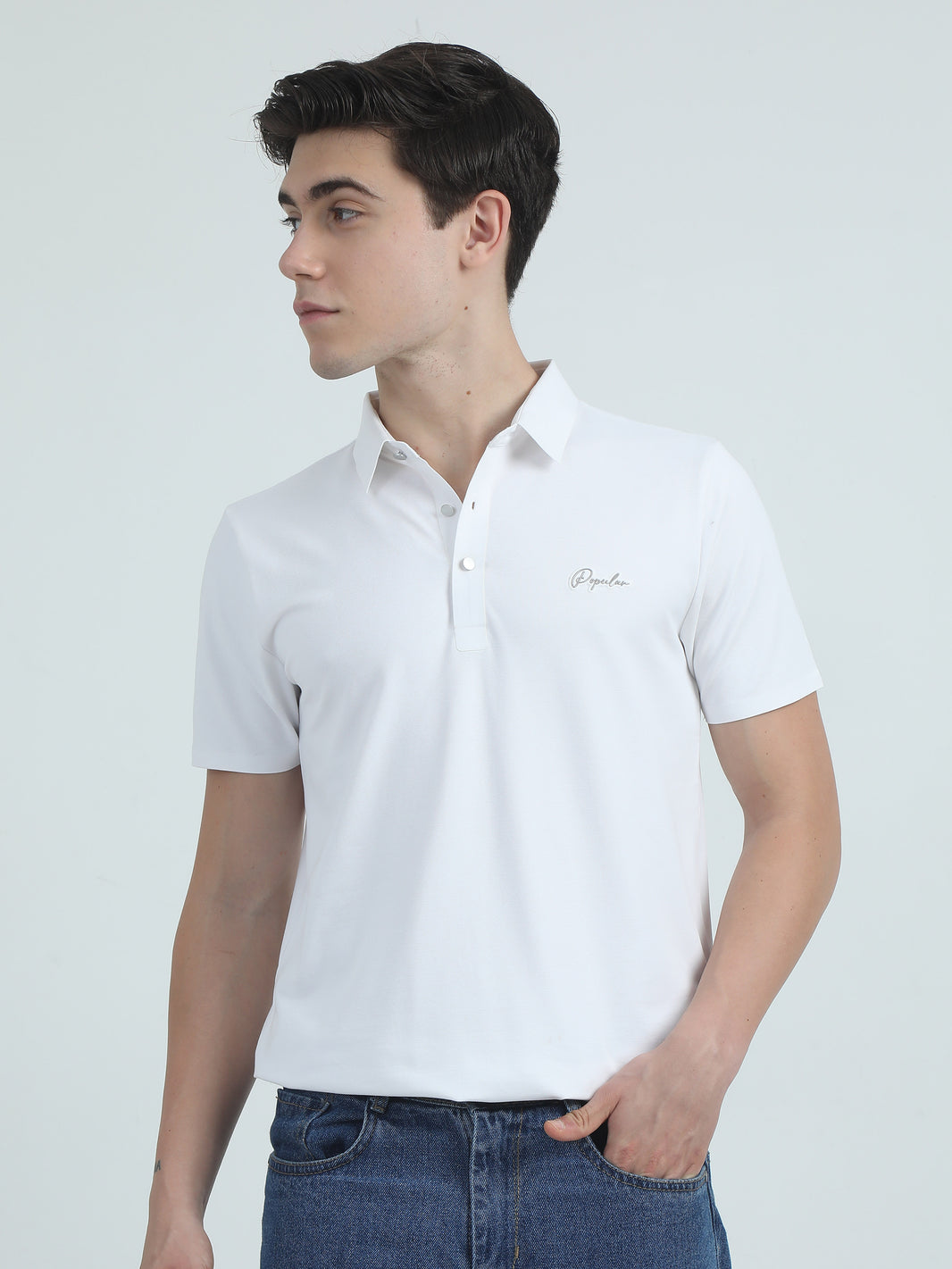 Buy Stylish Seamless Polo shirt for Men Online in India