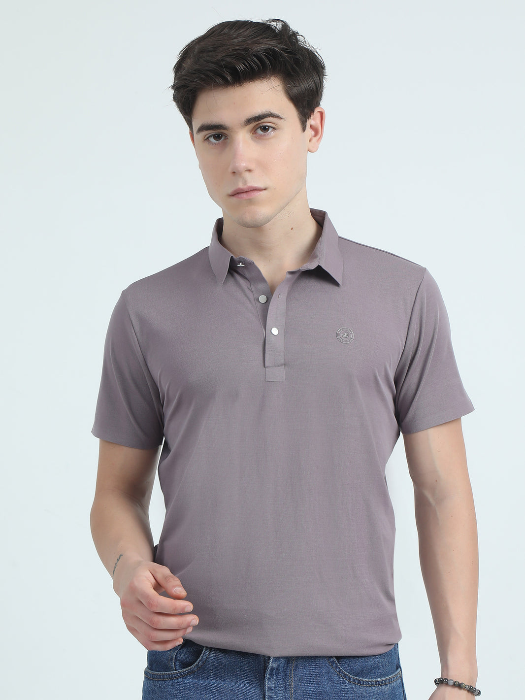 Buy Stylish Seamless Polo shirt for Men Online in India