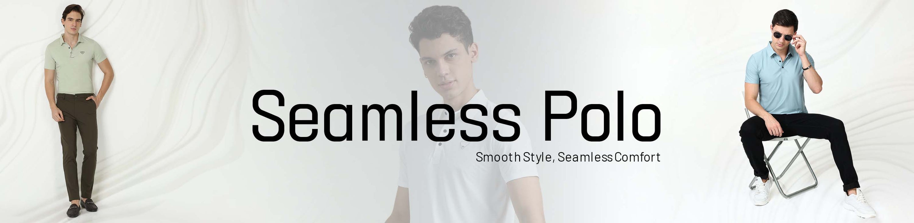 Buy Stylish Seamless Polo shirt for Men Online in India